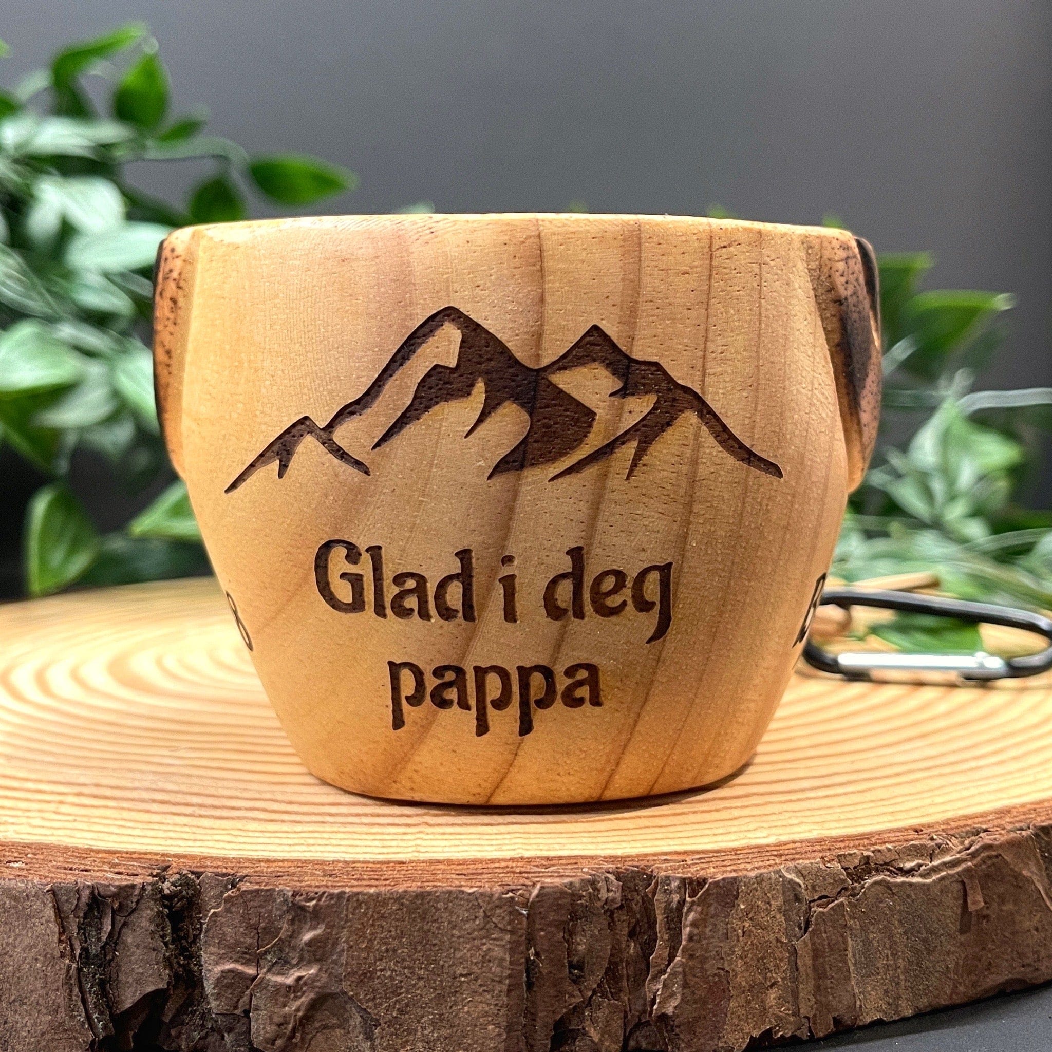 Trekopp Elghode med gravering – profiltre